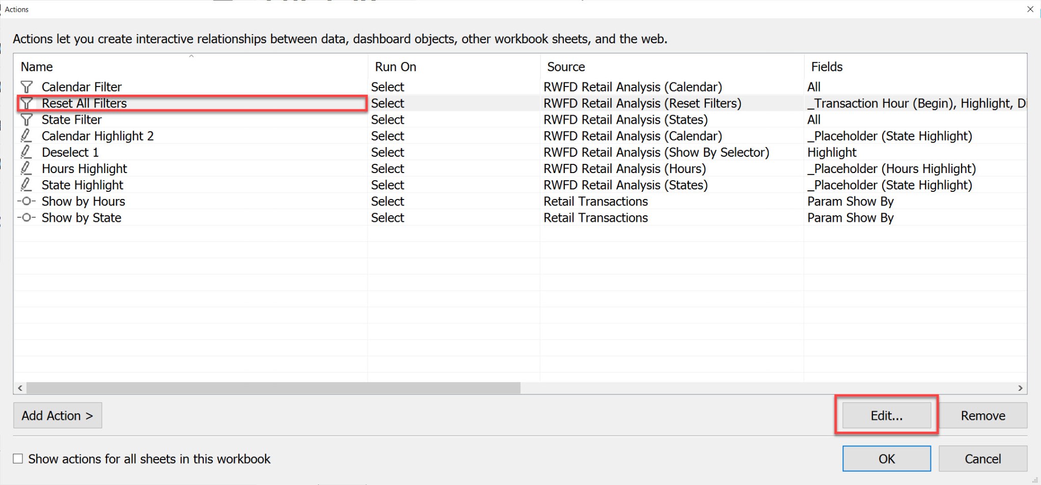 Fix the Reset All Filters Button in Tableau | Smoak Signals | Data ...