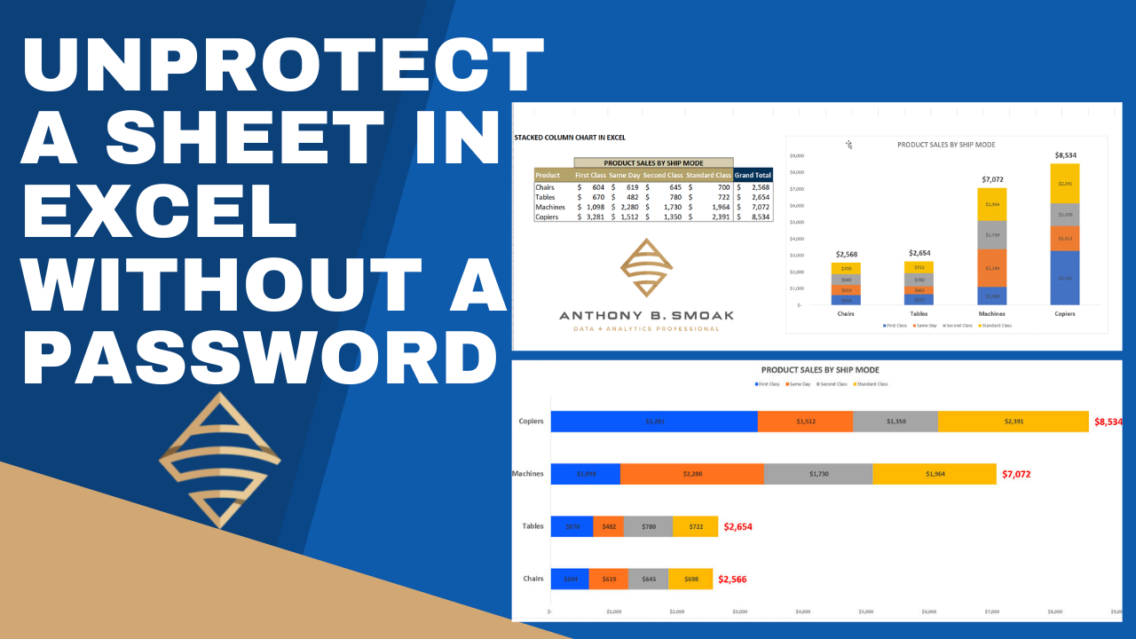 Easily Unprotect a Sheet in Excel if you Forgot the Password | Smoak ...